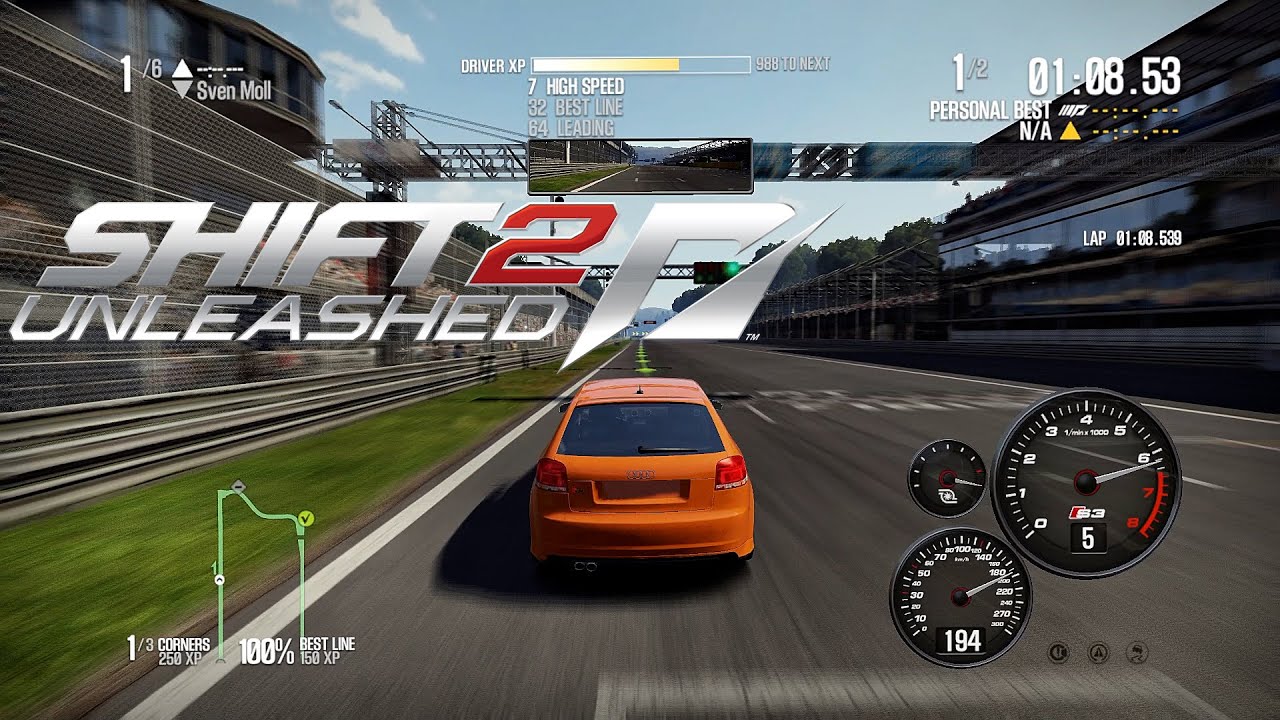 Need For Speed Shift 2 Unleashed | Gameplay - Easy Race - YouTube