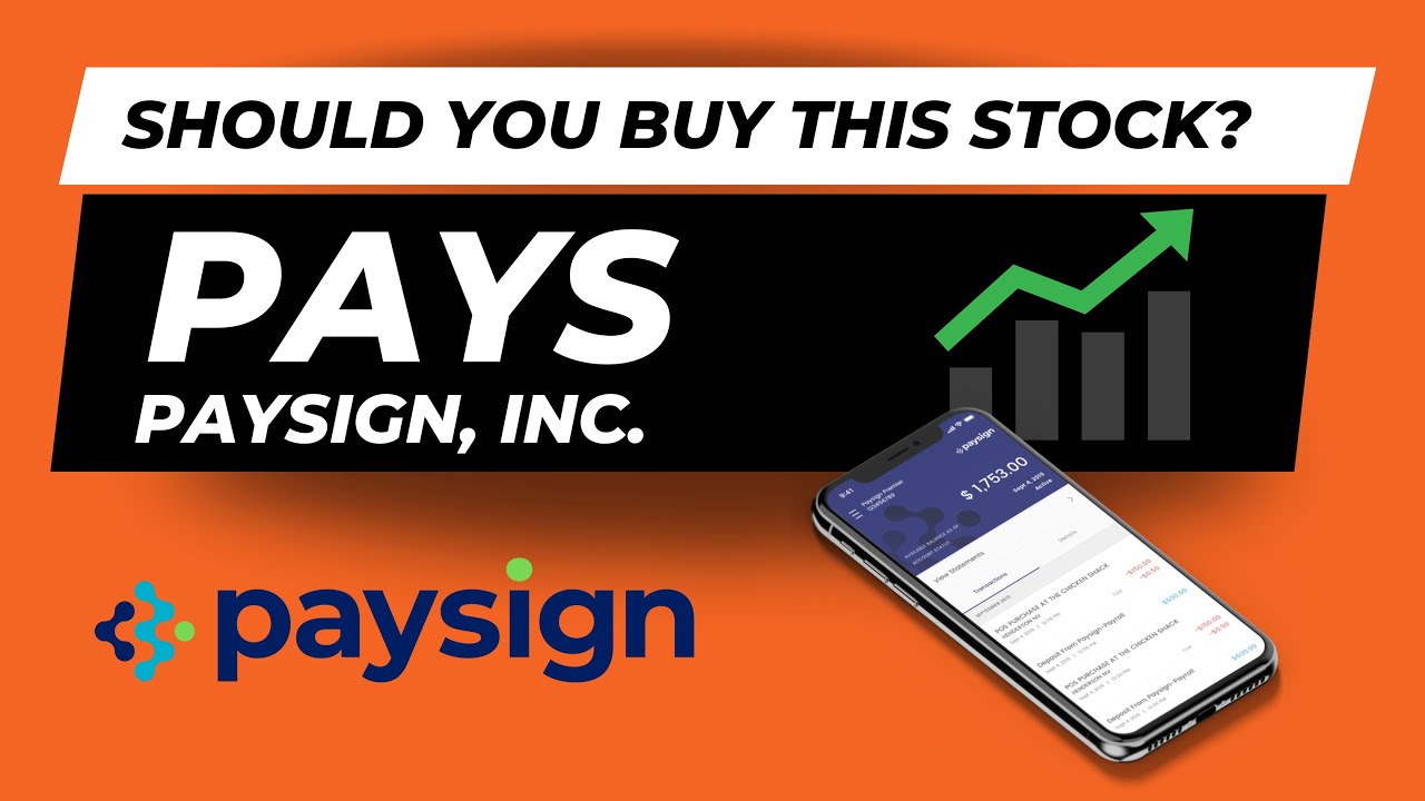 Paysign, Inc. (PAYS): Is Now the Right Time to Invest? - YouTube