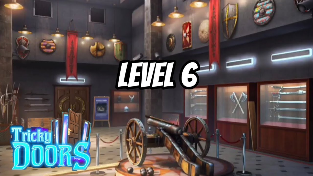 TRICKY DOORS NÍVEL 6 / MUSEU. SOLUÇÃO PASSO A PASSO. #game #walkthrough ...