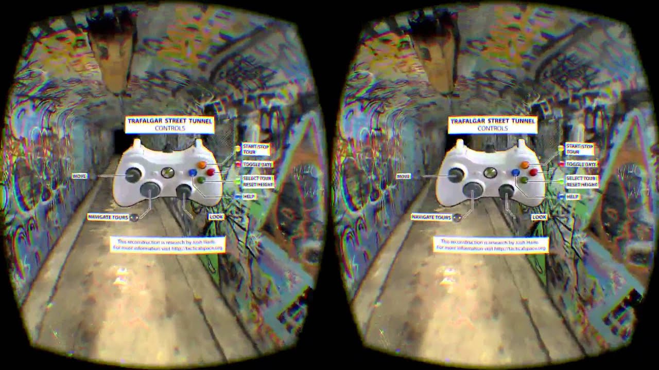 Trafalgar St Tunnel Oculus Rift tour - YouTube