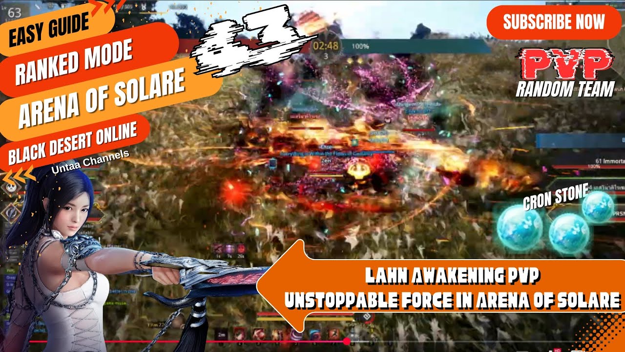 Lahn Awakening PvP Unstoppable Force in Arena of Solare - Black Dessert ...