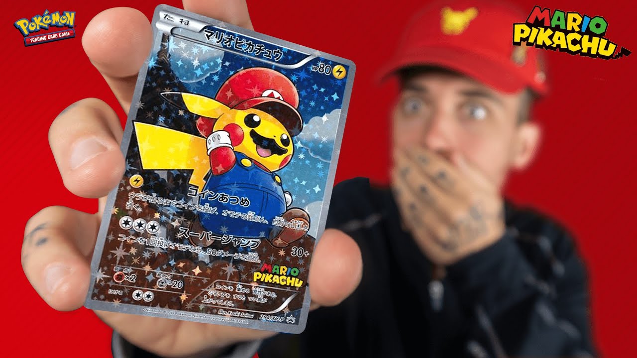 UNBOXING the 2016 Pokemon MARIO PIKACHU Box!! - YouTube