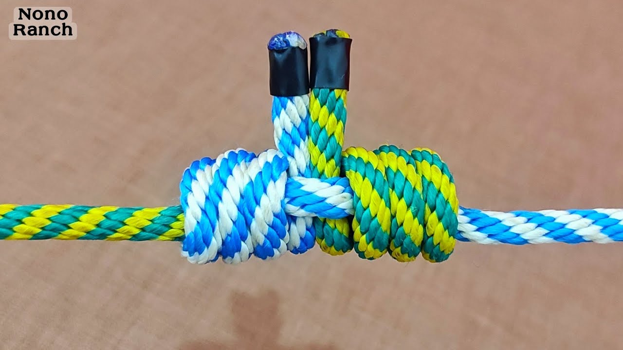 Cómo UNIR DOS CUERDAS 👌@NONORANCH - YouTube