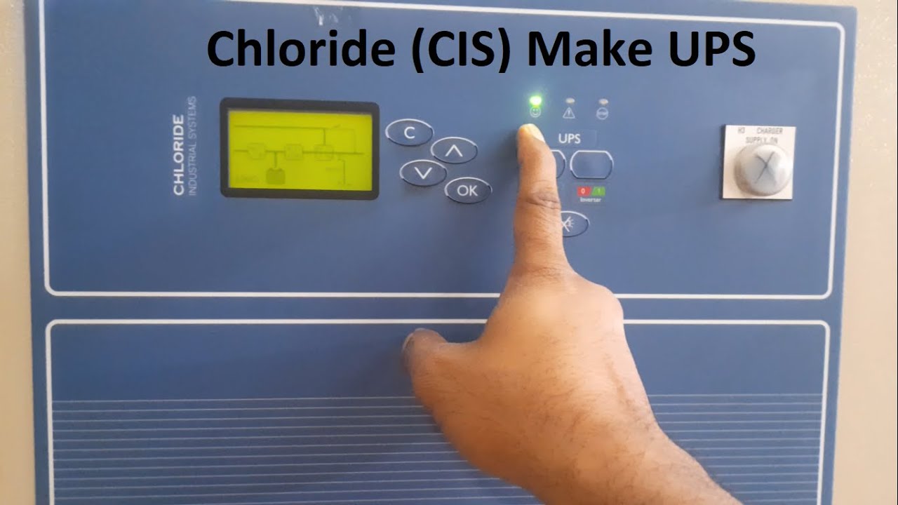Chloride Industrial Systems (CIS) Make UPS | Metering, Control of ...