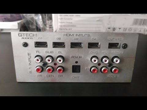 5.1 HDMI decoder board Dolby surround Dolby digital surround remote ...