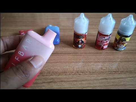 Elf bar likit dolum'u nasıl yapılmalıdır. (Salt Likit)