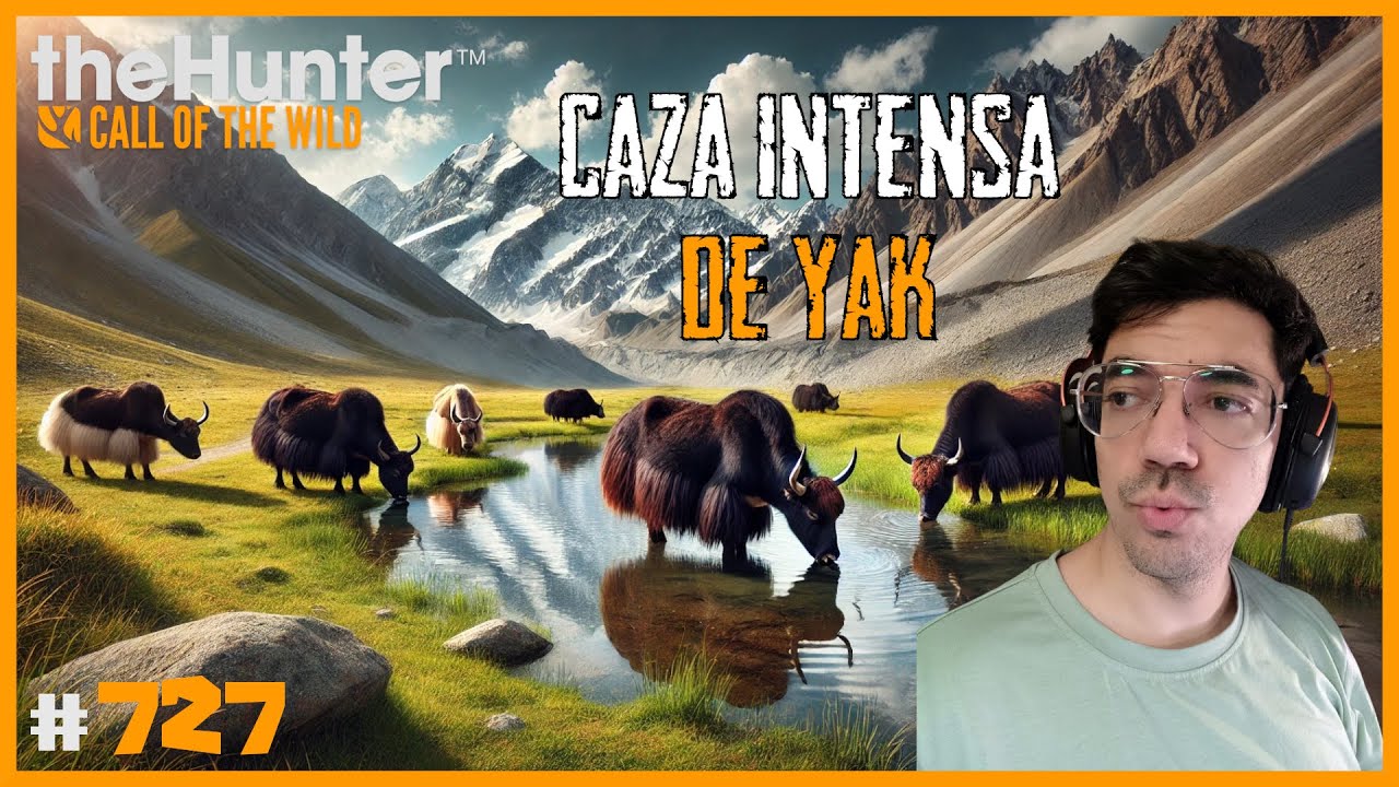 CAZA DE YAKS BASTANTE INTENSA :D - BÚSQUEDA DEL ALBINO #3 | 🦌theHunter ...