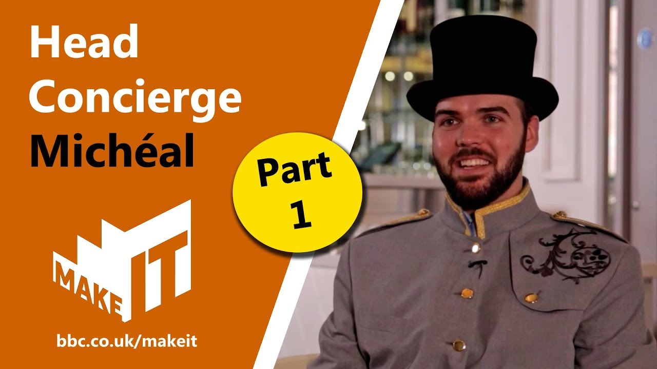 HEAD CONCIERGE Pt.1 | Make It into: Hotels - YouTube