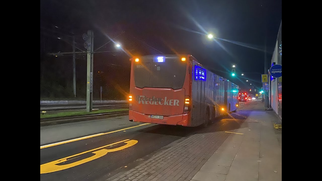 Mitfahrt mit Redecker Bus Reisen in Bielefeld Wagennummer 9856 als ...