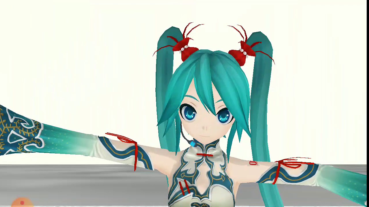 Mmd emerald Miku test - YouTube