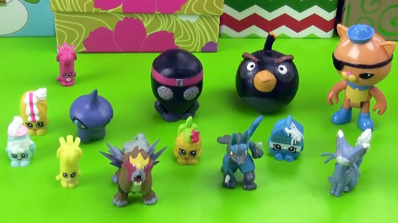 Shopkins Surprise, Cute Mash'em from Angry Birds, Octonauts and Pokemon ...