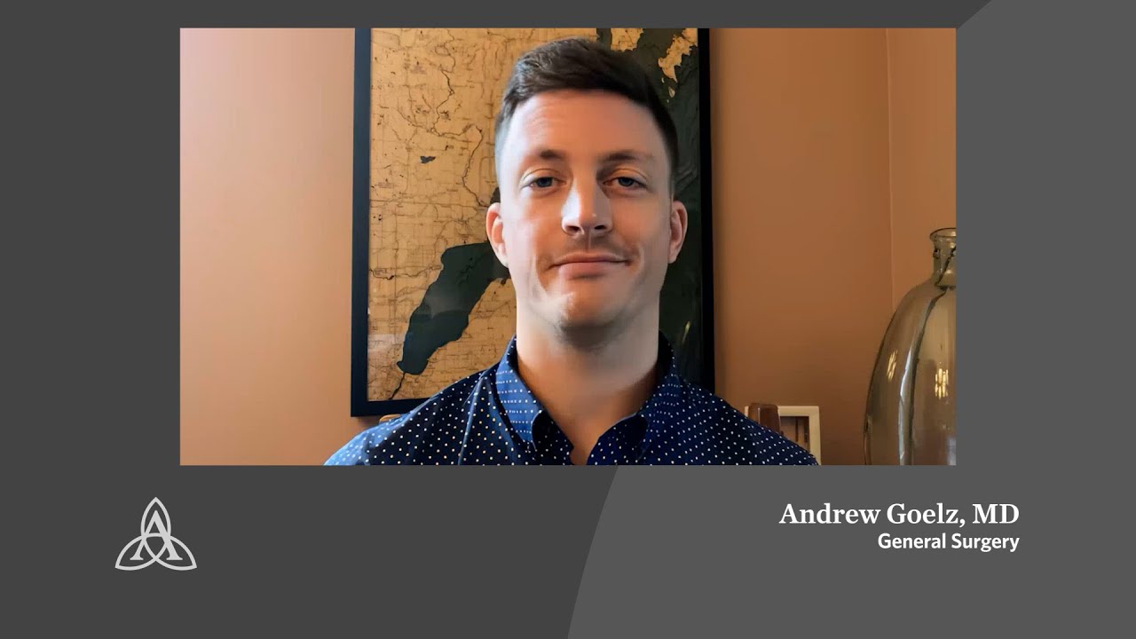 Meet Andrew P. Goelz, MD, General Surgeon | Ascension Wisconsin - YouTube