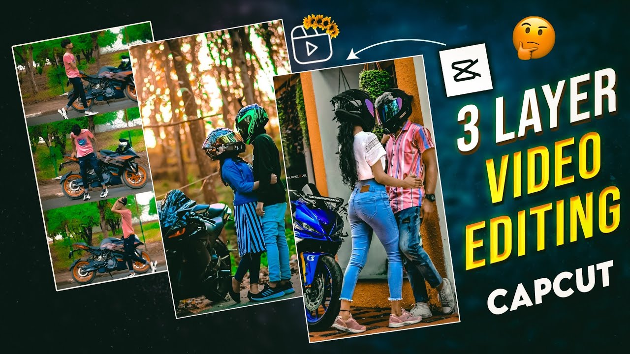 3 LAYER VIDEO EDITING TUTORIAL IN CAPCUT 🥳 | 3 LAYER VIDEO EDITING 💫 - YouTube
