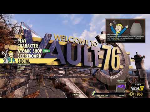 Fallout 76: Fallout Worlds Update Main Menu Theme - YouTube