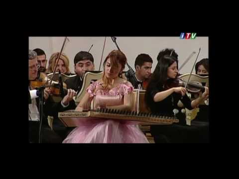 Natavan Hesenova Qanun . Kanon at the Philharmonic concert