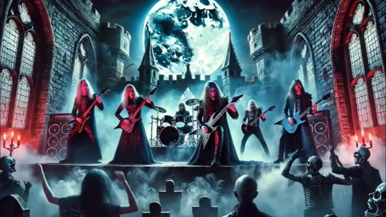 🦇 Rise of the Vampires 🦇– Full Moon Metal Onslaught - ⚰️1 Hour⚰️ - YouTube