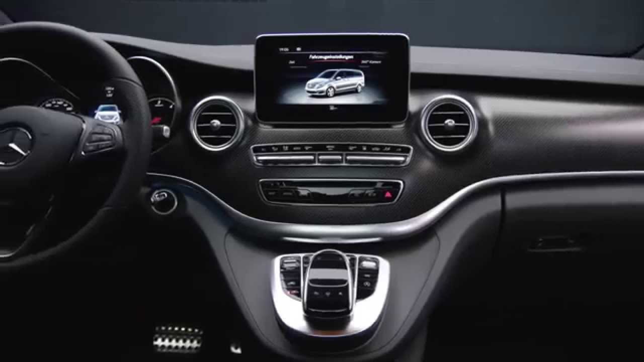 The new Mercedes-Benz V-Class AMG Line Interior Design | AutoMotoTV ...