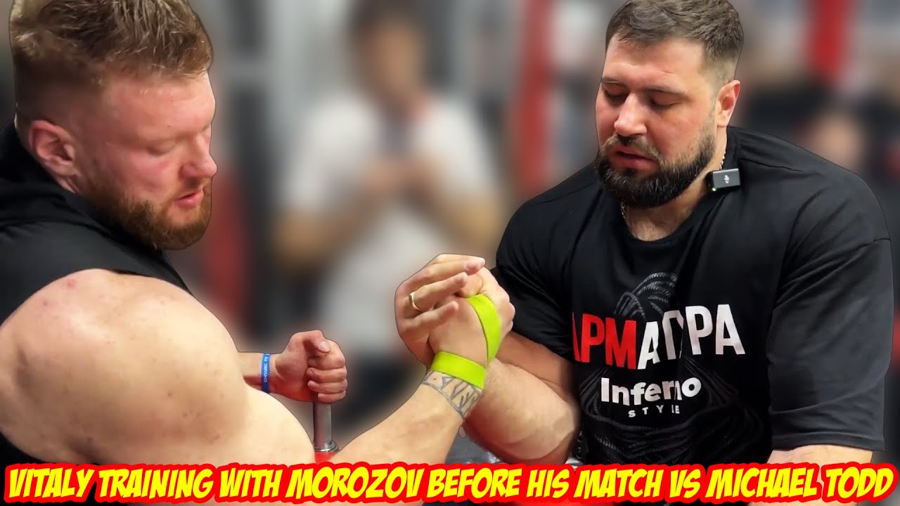 Vitaly Laletin training with Artyom Morozov before his supermatch against Michael Todd - YouTube