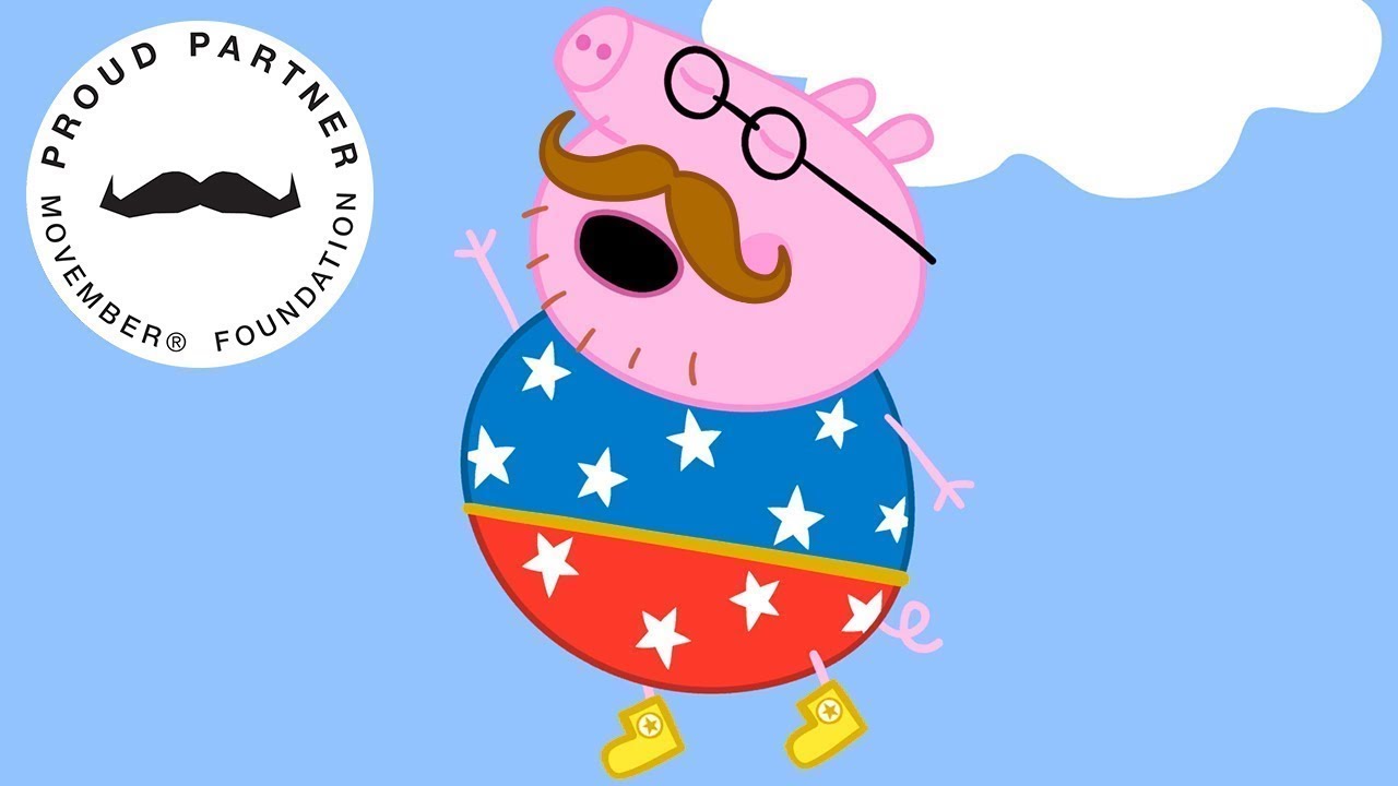 Peppa Pig Daddy Pig Takes Part In Movember Daddy Pig s Best Bits peppa-pig-daddy-pig-takes-part-in-movember-daddy-pig-s-best-bits
