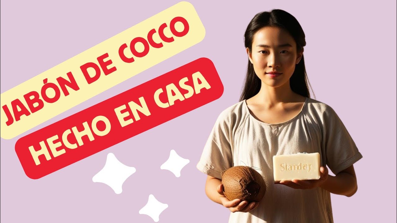 Jabon De Coco/ Casero Simples /Faciles De Hacer - YouTube