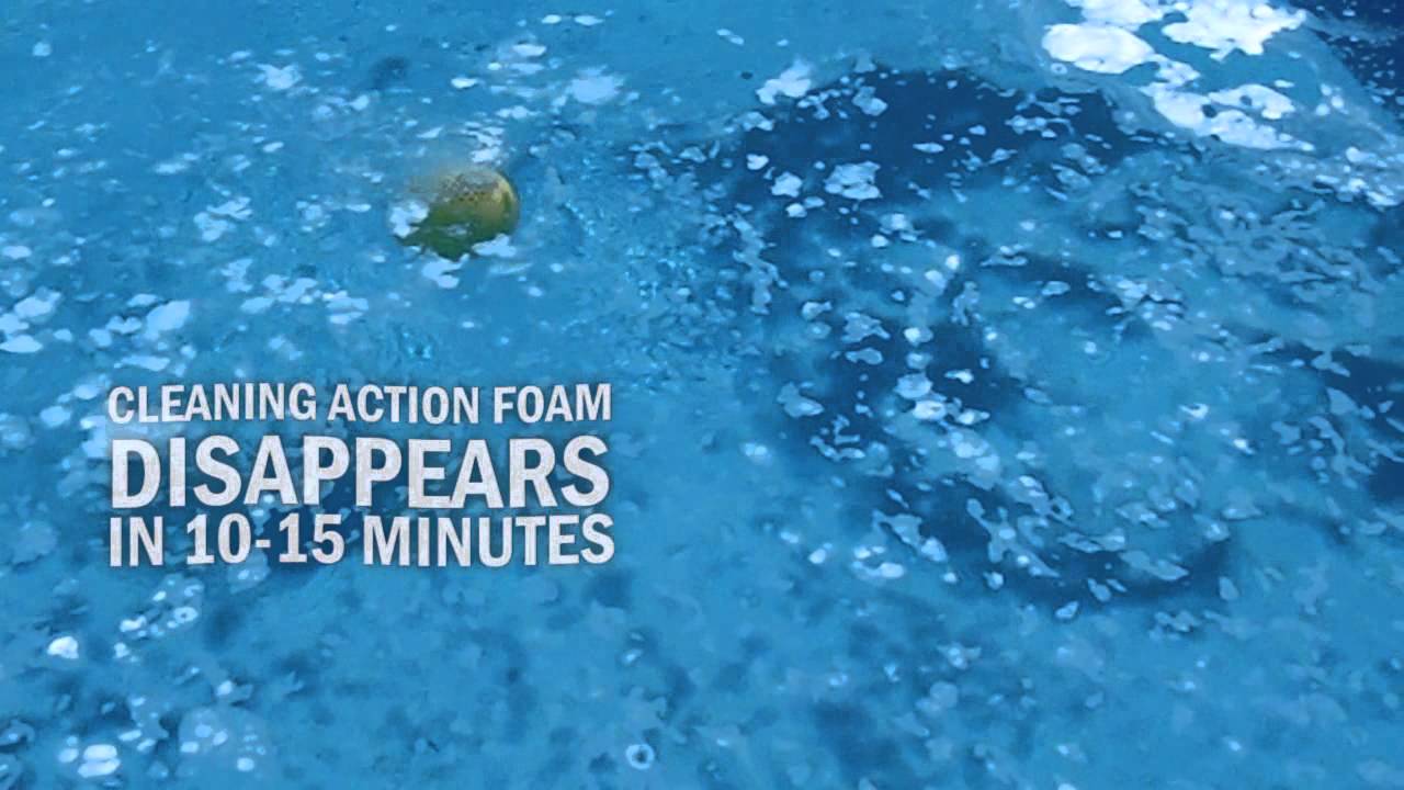 The Angry Egg clears pool water quick and easy - YouTube