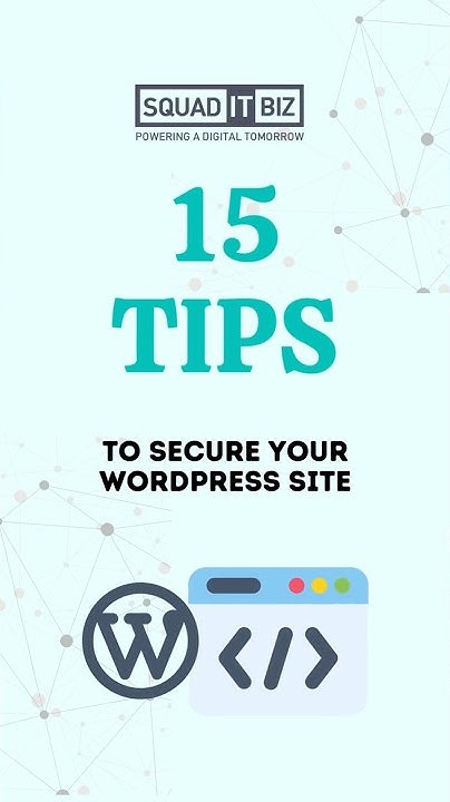 15 Tips to Secure Wordpress Website - YouTube