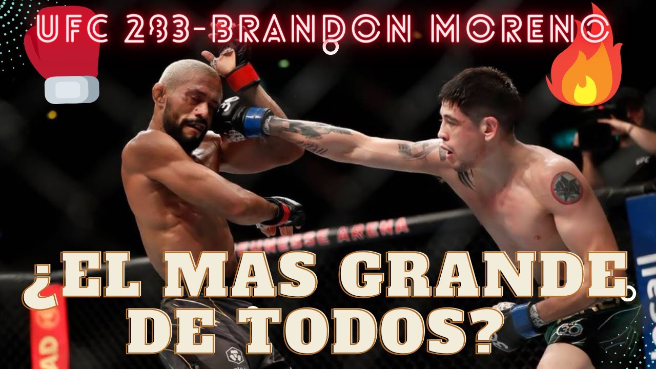 BRANDON MORENO, ¿puede ser el latino más conocido? - YouTube