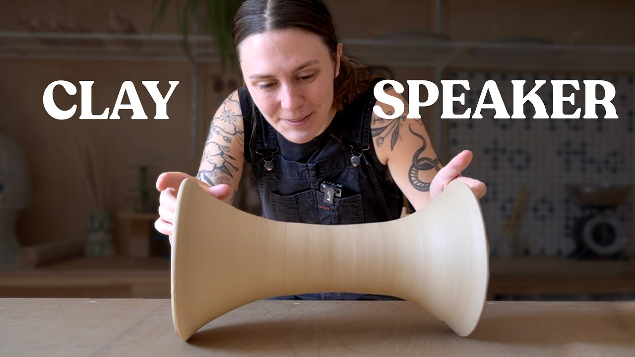 Can I make a speaker out of clay? - YouTube