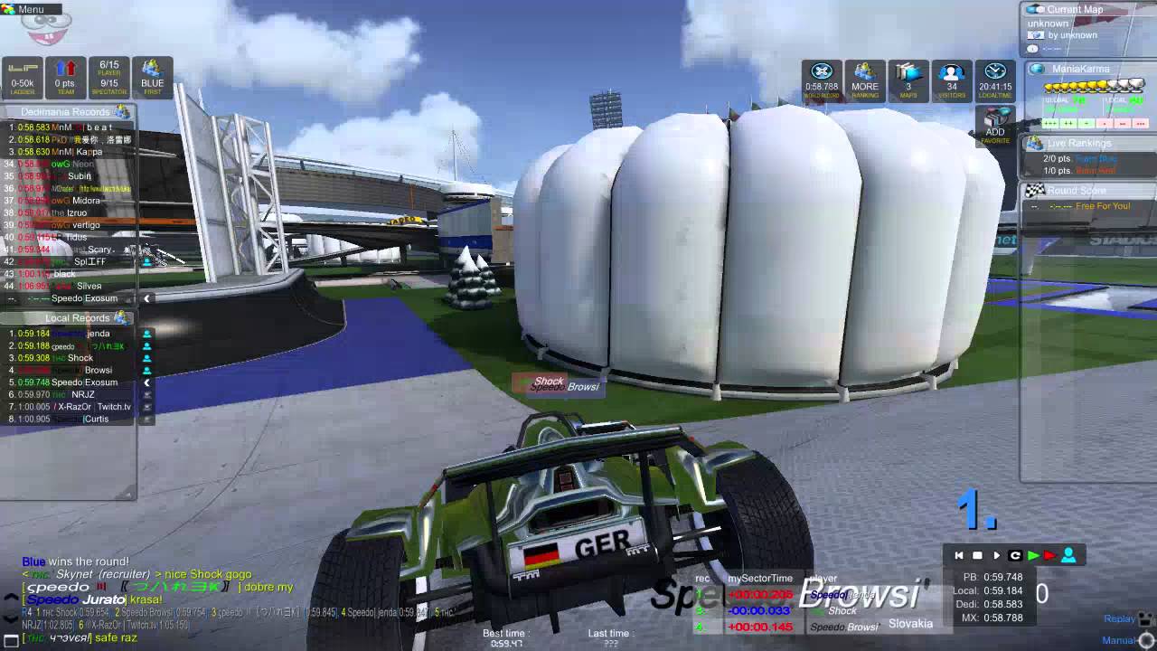 ESL CPS 2016 Trackmania - 3v3 - THC vs. Speedo - YouTube