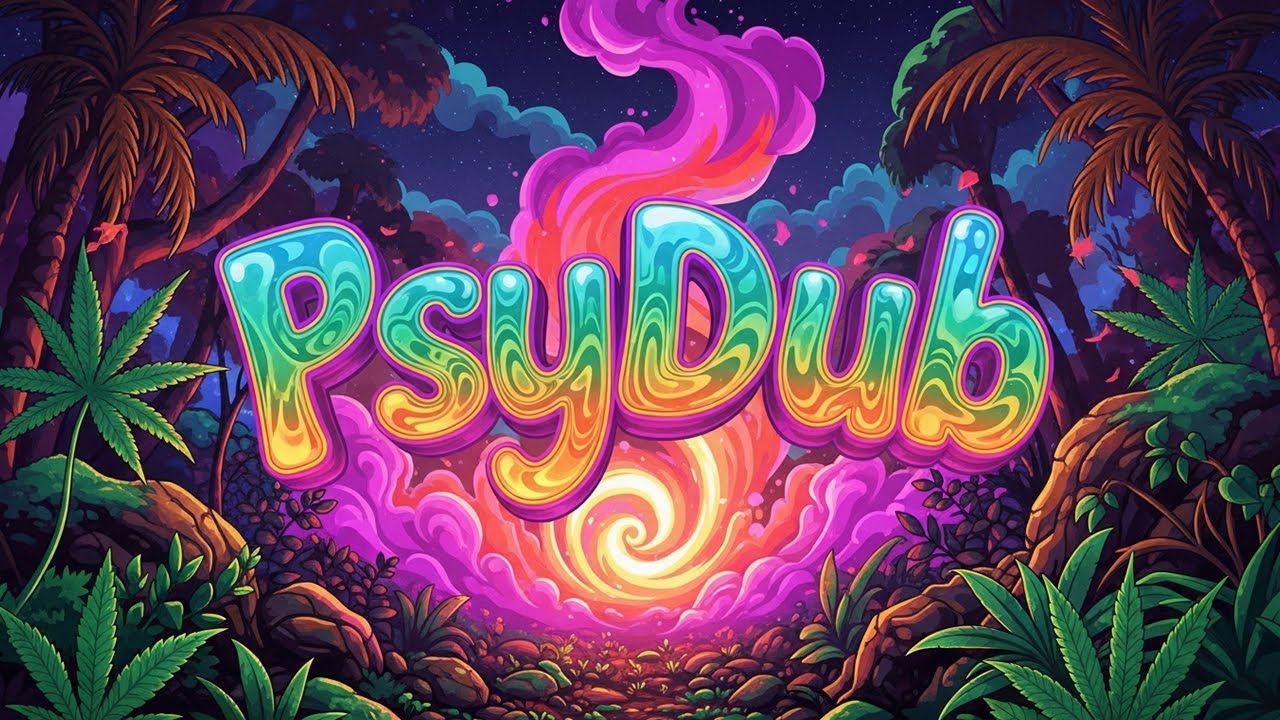 Psychedelic Dub and Reggae Flow 🌈 Chill Ambient Grooves for Focus and ...