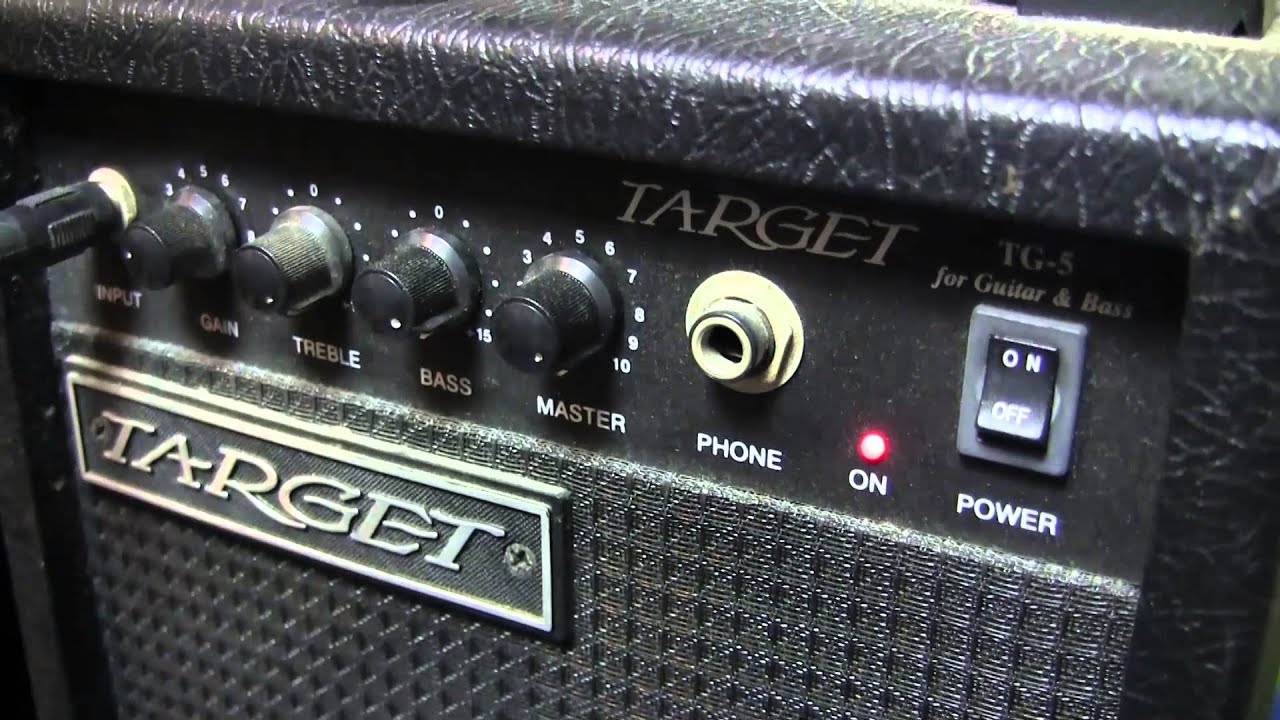 TG-5 Target Guitar Bass Amp Fernandes フェルナンデス ターゲット ギターアンプ - YouTube