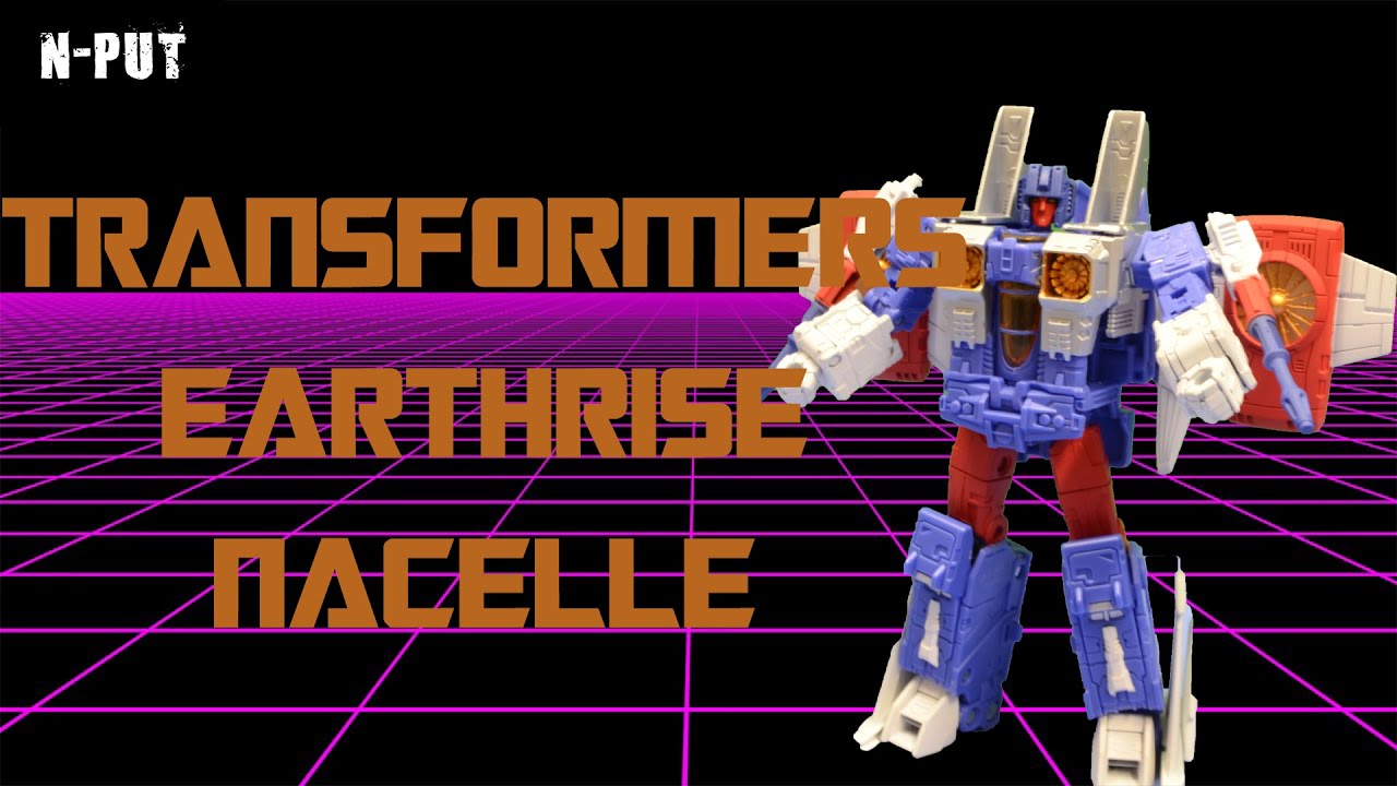 Transformers Earthrise Nacelle Custom figure showcase - YouTube