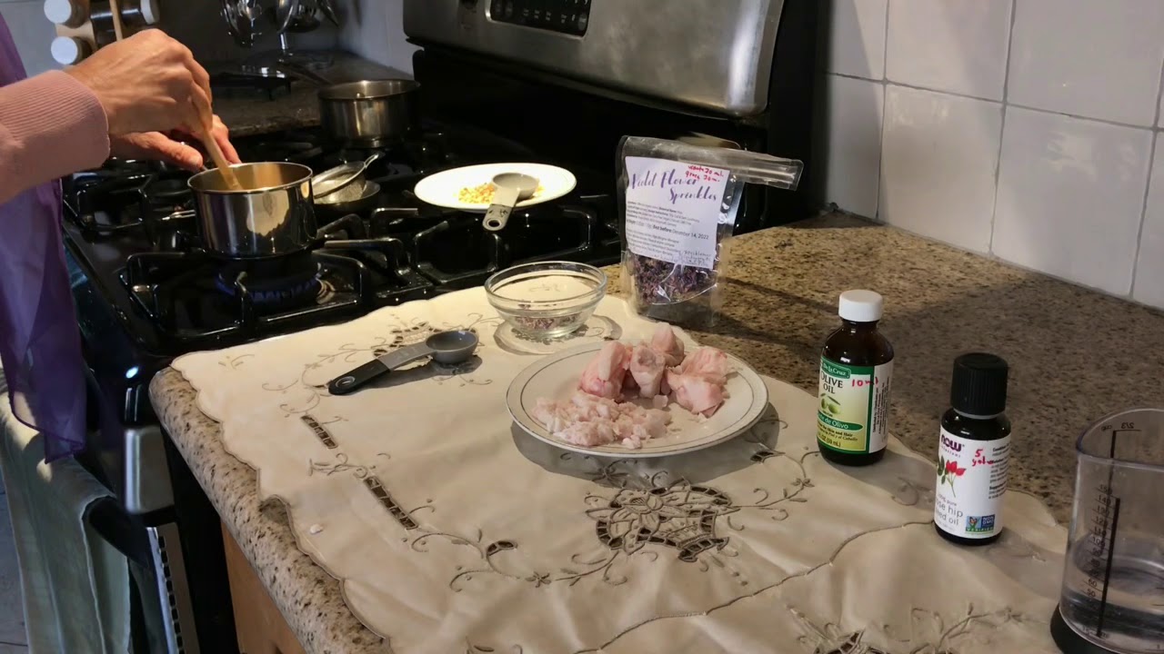 Pomada de violeta con esencia de rosas🌷:piel,quistes nodulos,cicatrices ...