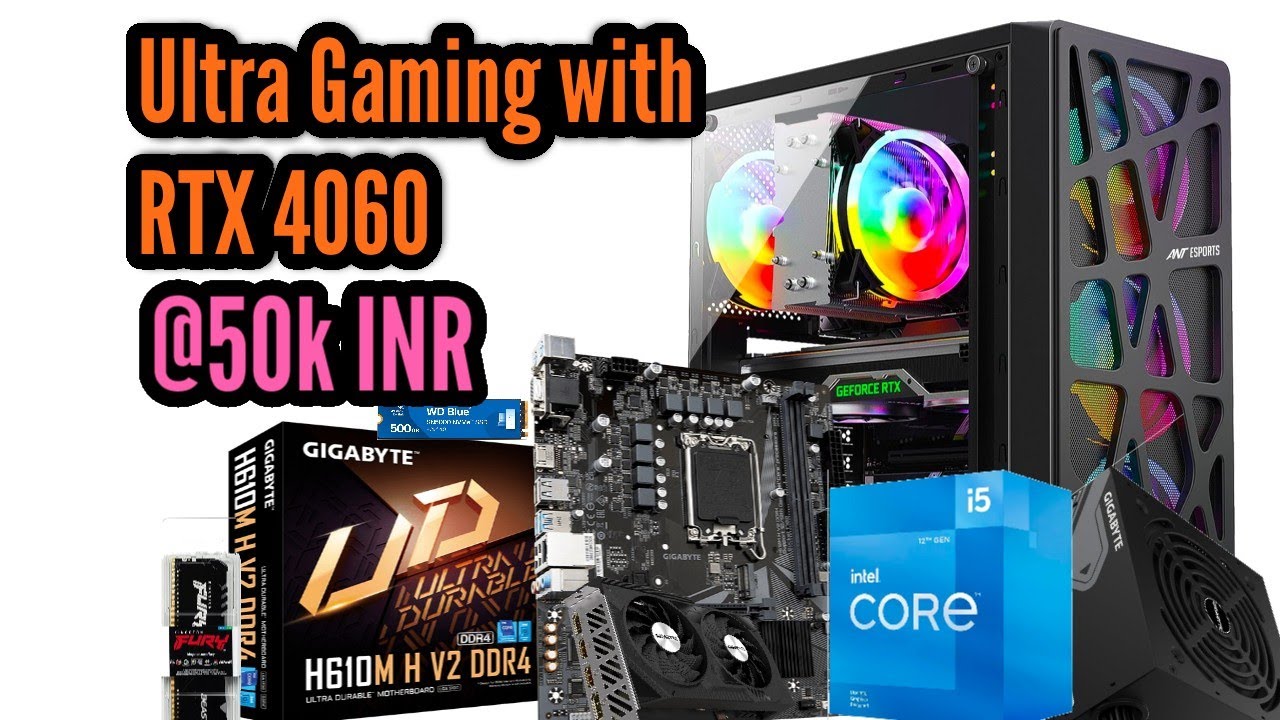 Budget Gaming PC Build 2025 | i5-12400F + RTX 4060 | Killer Performance ...