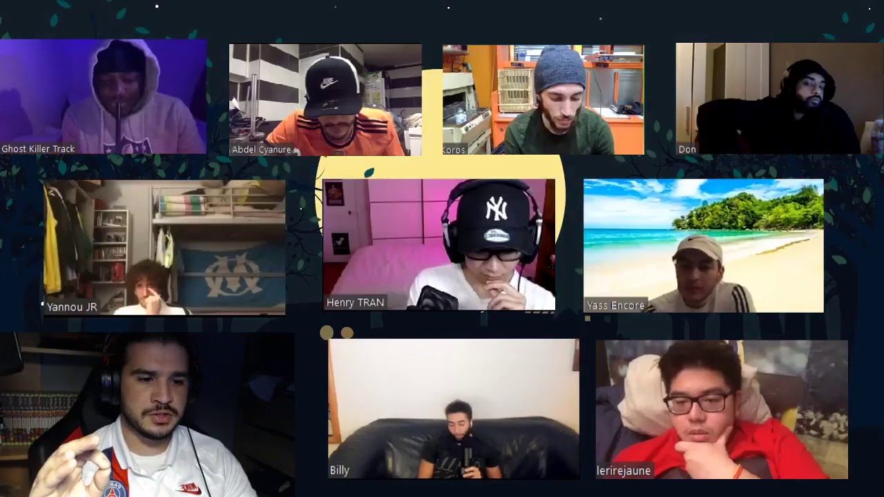 LIVE LOUP GAROU : AmineMaTue, Billy, Yannou, Kevin Rire Jaune, Henry ...