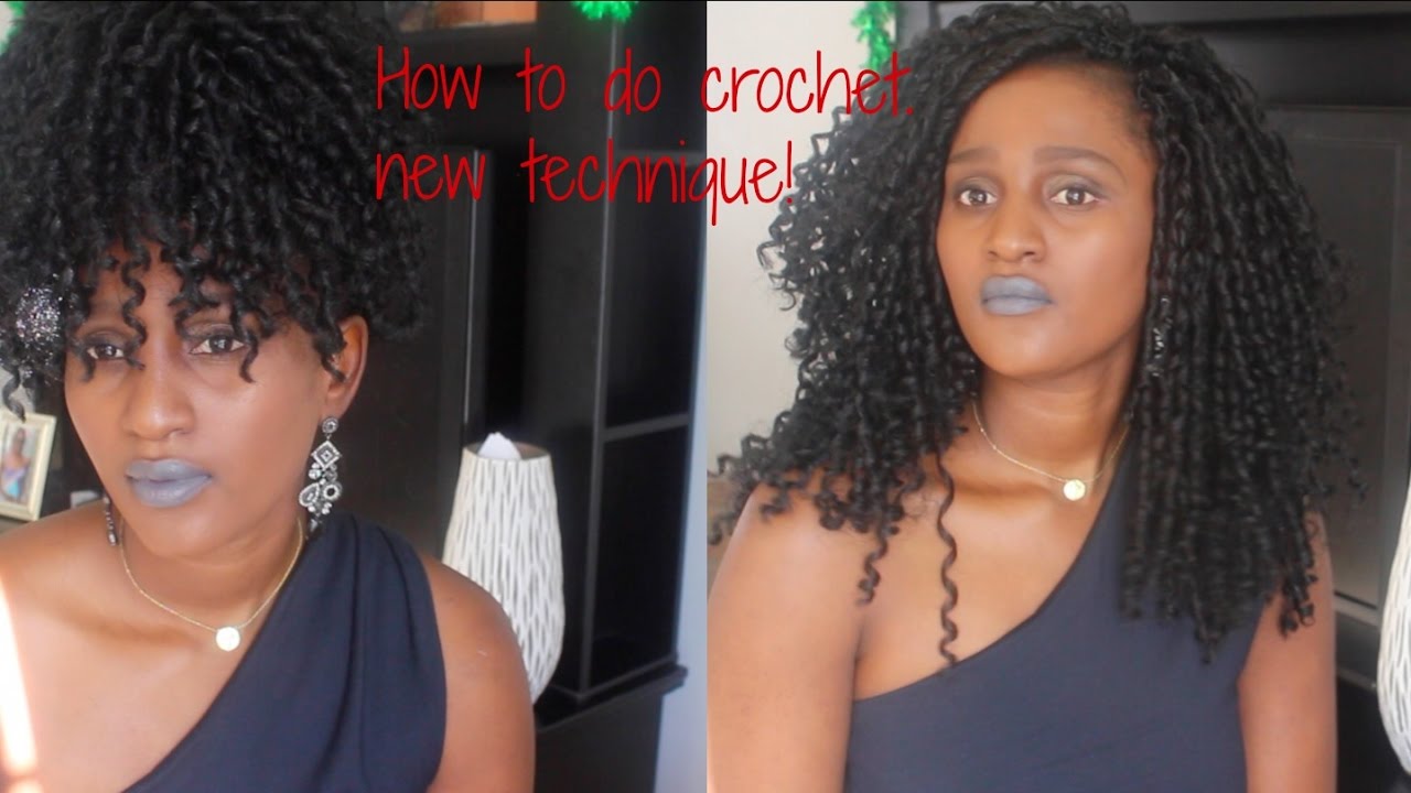 How to do crochet braids. New technique - YouTube