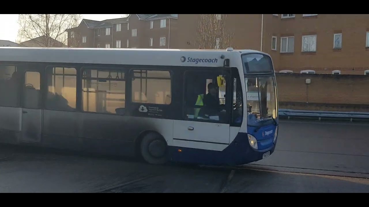 Here is the stagecoach bus 36921 on the number 17 in Aldershot Friday ...