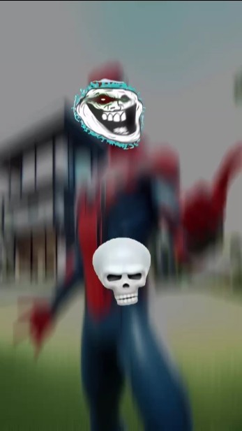 super girl versus Spider-Man trolling #troll face #shorts - YouTube