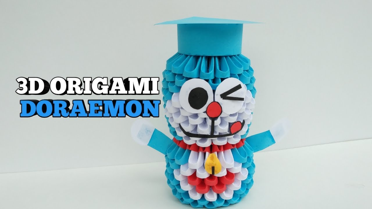 3d Origami Doraemon Diagram