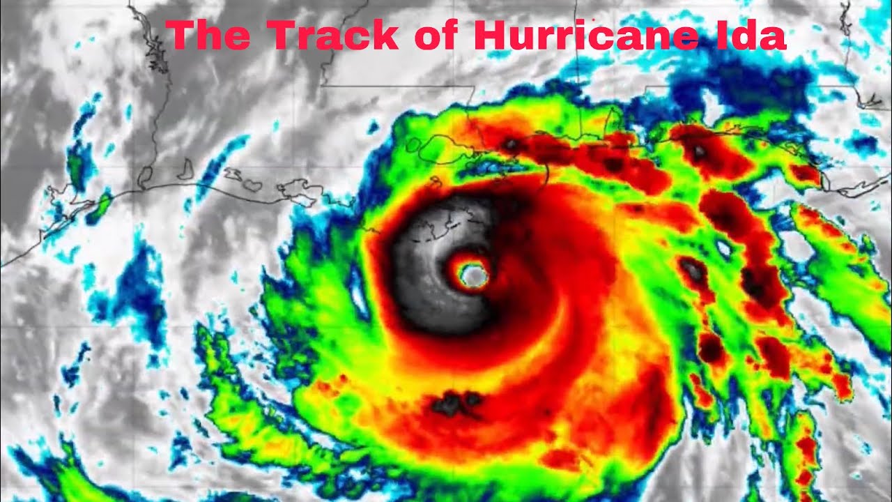 The Track of Hurricane Ida (2021) - YouTube