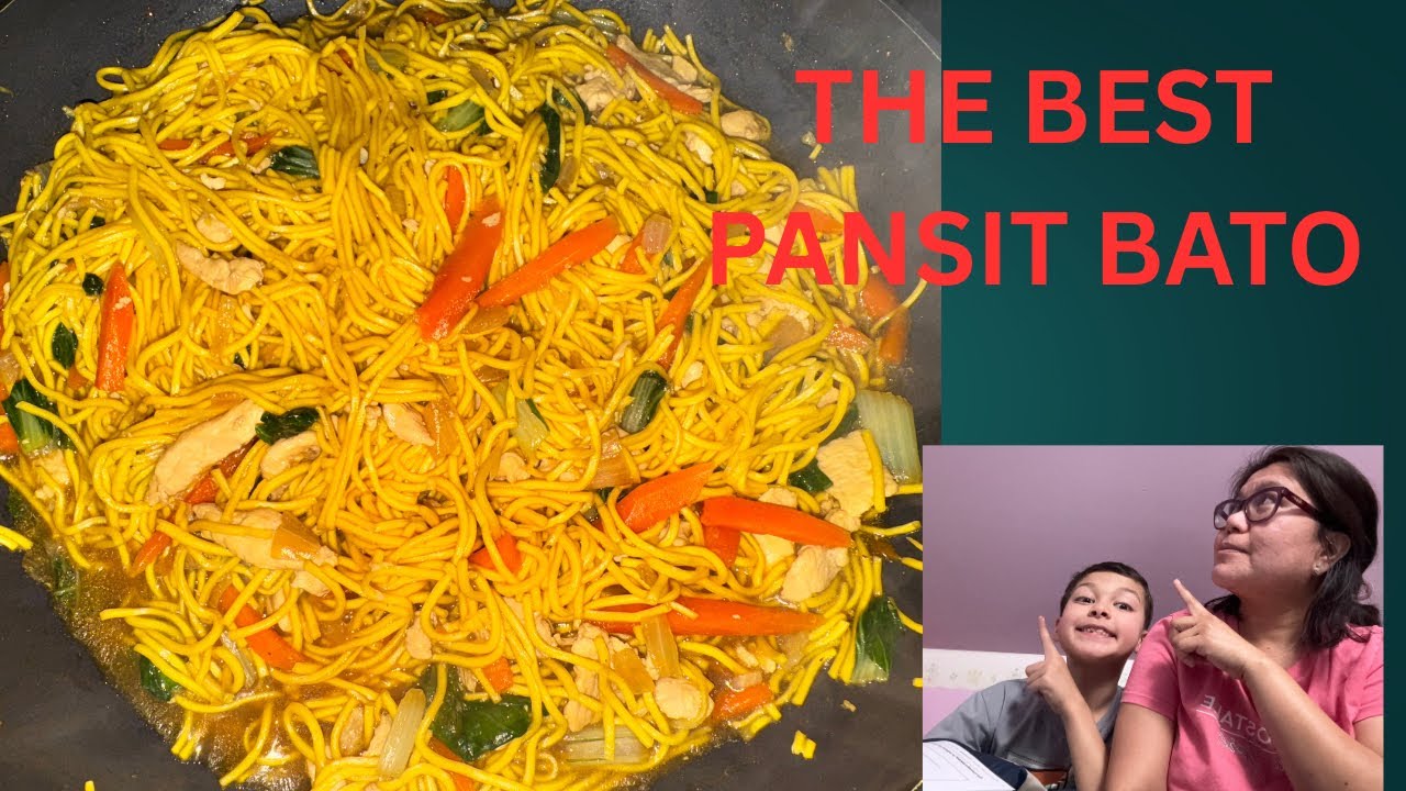 HOW to MAKE the BEST Filipino PANSIT BATO - YouTube