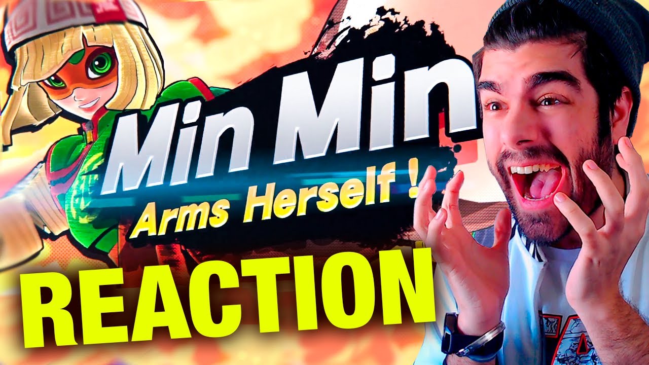 MAS SORPRESAS?! 😱 Mi REACCIÓN a MIN MIN de ARMS en SUPER SMASH BROS ...