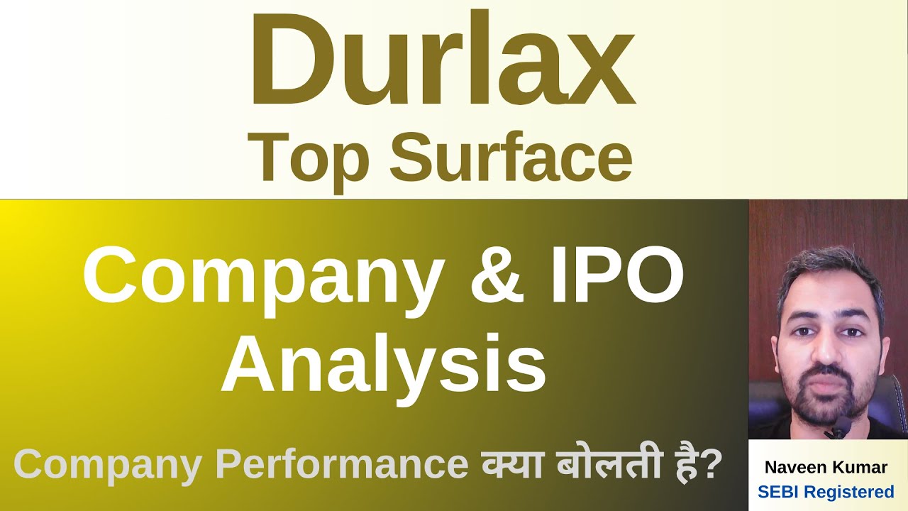 Durlax Top Surface IPO | Durlax Top Surface Limited IPO | GMP | Review ...