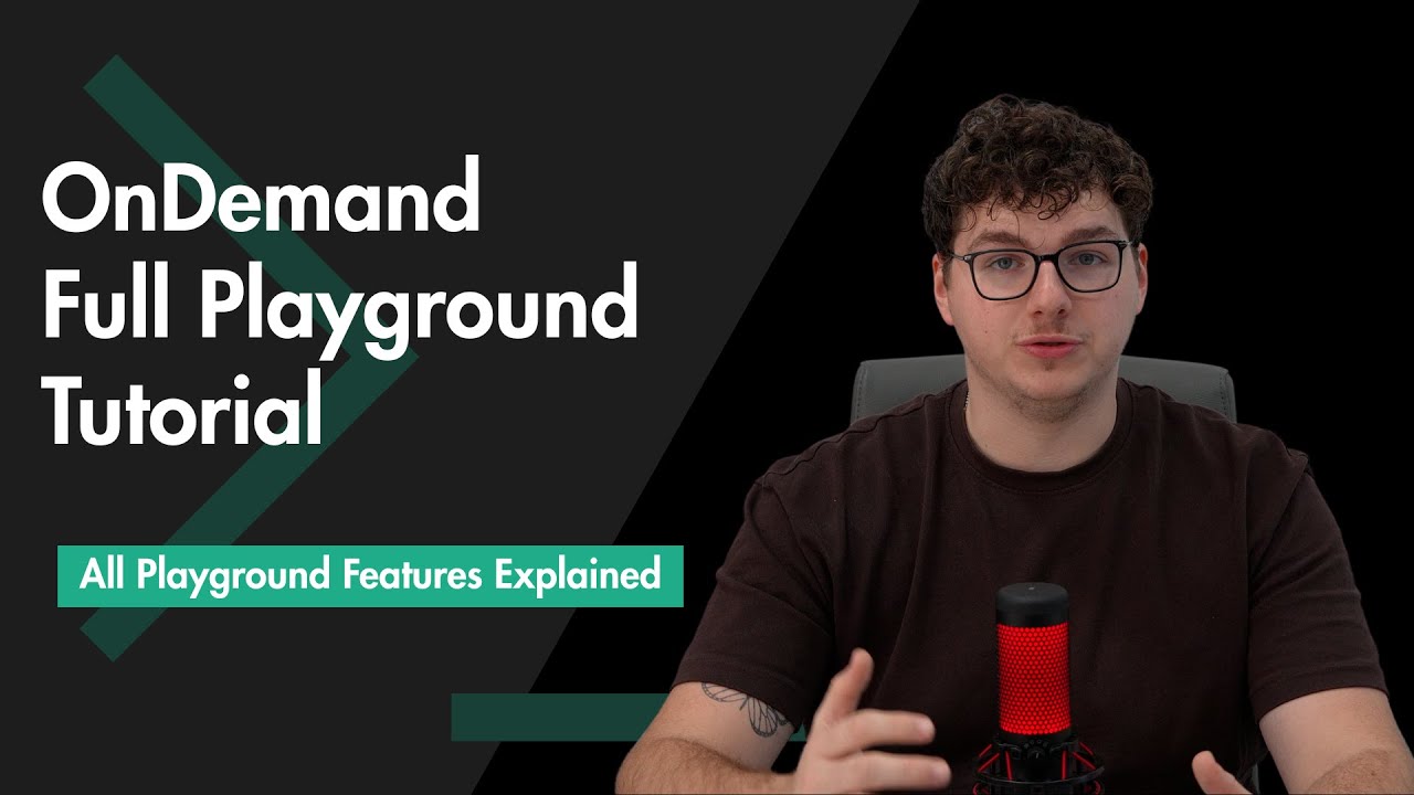 OnDemand Platform Tutorial - Playground - YouTube