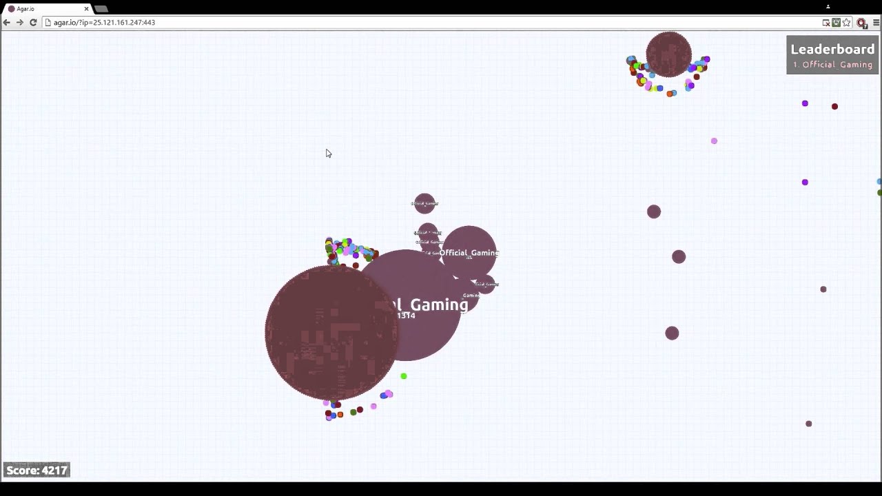 Modded server on agar.io! - Episode #3 - HAPPY HOLIDAYS!!! :) - YouTube