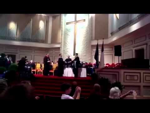 Zach Balch's Master's Graduation Ceremony! - YouTube