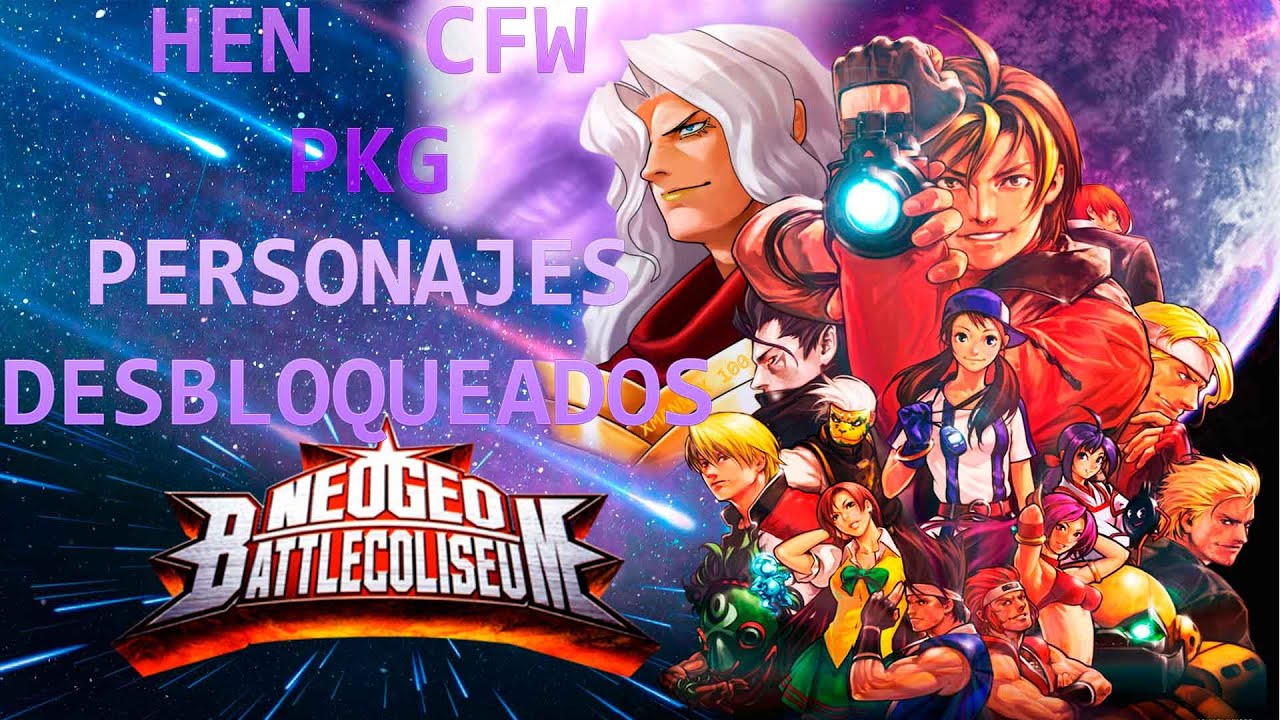 Neo Geo Battle Coliseum Goodman Desbloqueado - YouTube