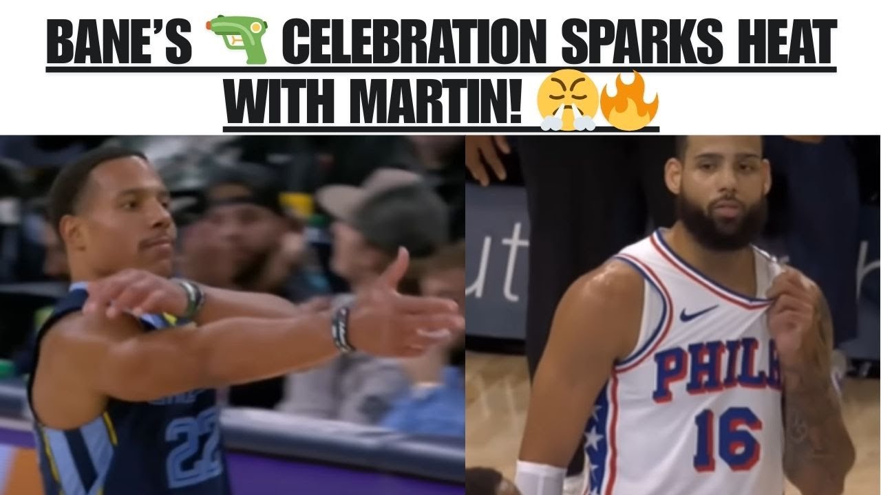 Desmond Bane Points Gun at Caleb Martin for Celly, Sparks Heated ...