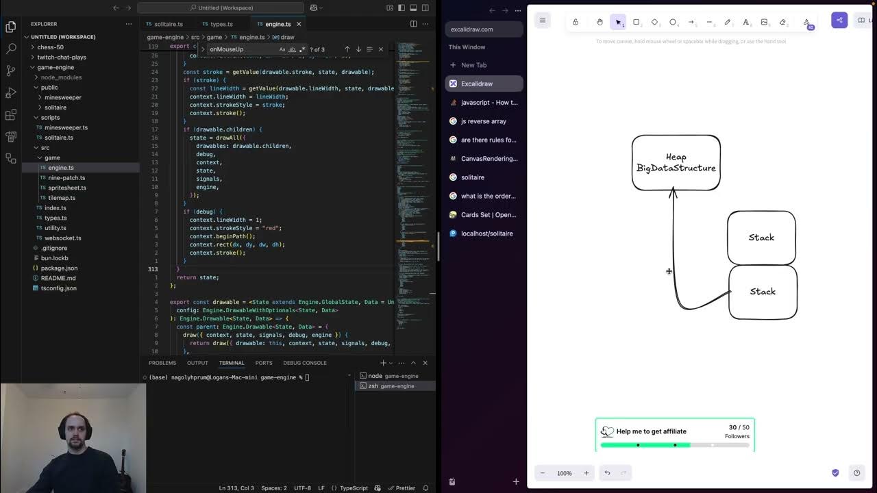 Difference between heap and stack and reference vs value - YouTube