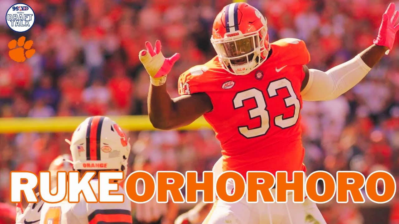 Ruke Orhorhoro NFL Draft Profile and Scouting Report – Is the Clemson ...
